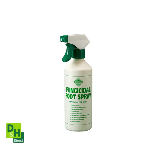 Barrier Fungicidal Foot Spray For Sheep 500ml - D&H Direct