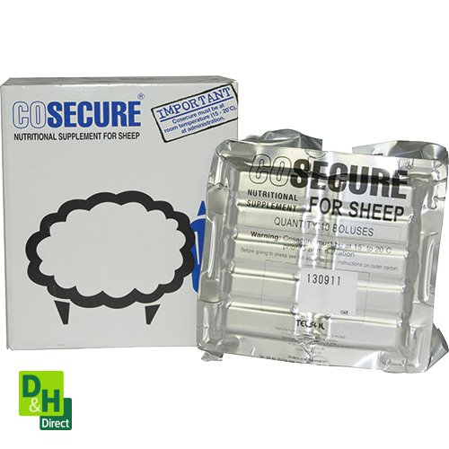 Cosecure Sheep Bolus - 50pk - D&H Direct