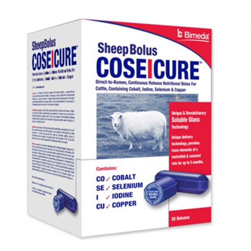 Coseicure Sheep Bolus - 50pk - D&H Direct