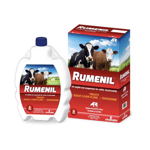 Rumenil Oral Cattle Drench 5Ltr POM-VPS - D&H Direct