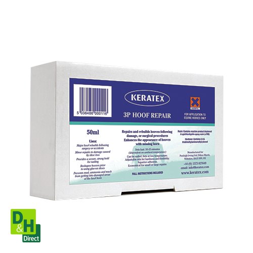 Keratex 3P Hoof Repair 50ml - D&H Direct