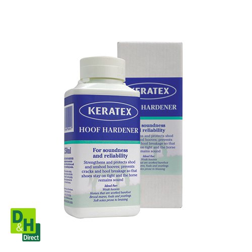 Keratex Hoof Hardener 250ml - D&H Direct