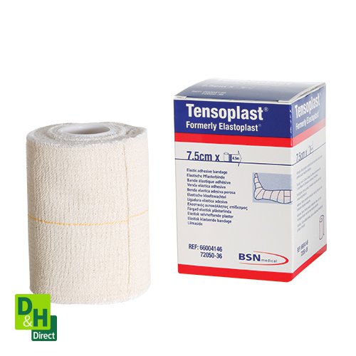 Elastoplast/Tensoplast Bandage 3" x 4.5m - D&H Direct