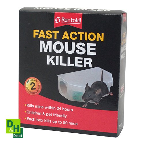 Fast Action Mouse Killer - 2pk - D&H Direct