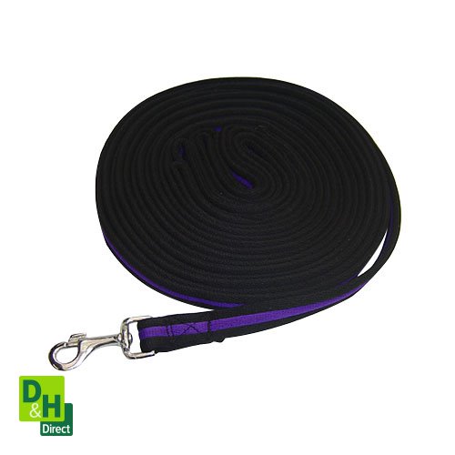 Lunge Line Black/Purple - D&H Direct