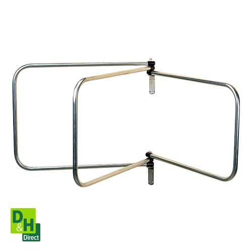 Wall Mounted Rug Rack Three Arm - D&H Direct