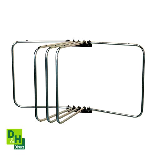 Stubbs Wall Mounted Rug Rack Five Arm - D&H Direct