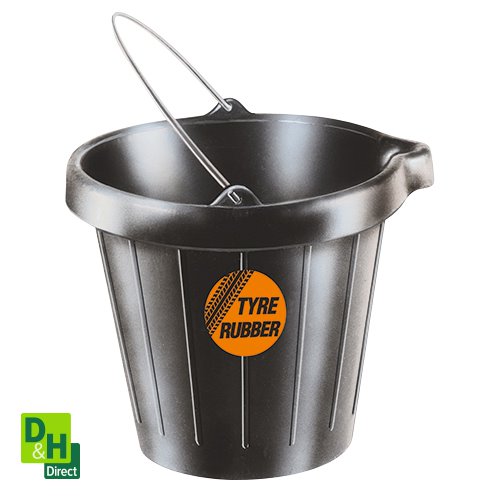 RangerEquip Rubber Bucket 13ltr - D&H Direct