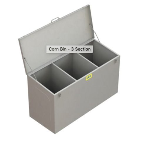 RangerEquip Corn Bin 450kg - Triple Compartment - D&H Direct