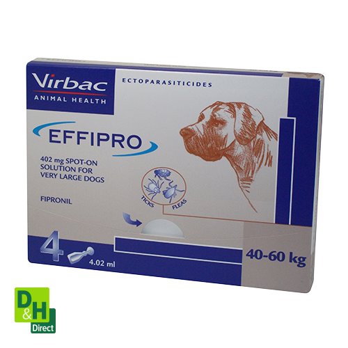Effipro Spot On Small Dog 4 Pipettes NFA-VPS - D&H Direct