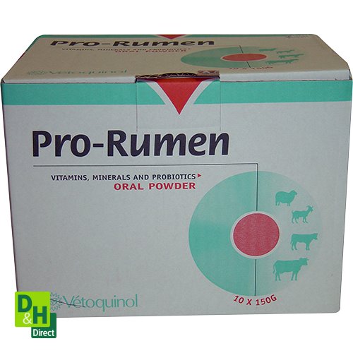 Pro-Rumen Sachet 10 x 150g - D&H Direct