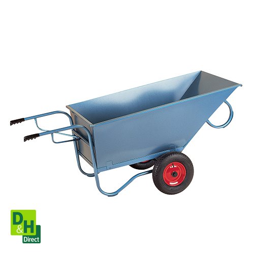 Twin Wheeled Steel Barrow - D&H Direct