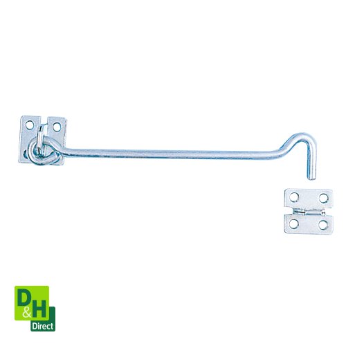Galvanised Cabin Hook On Plate - D&H Direct