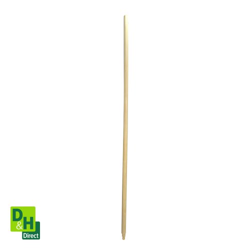 Wooden Threaded Handle 5ft - D&H Direct