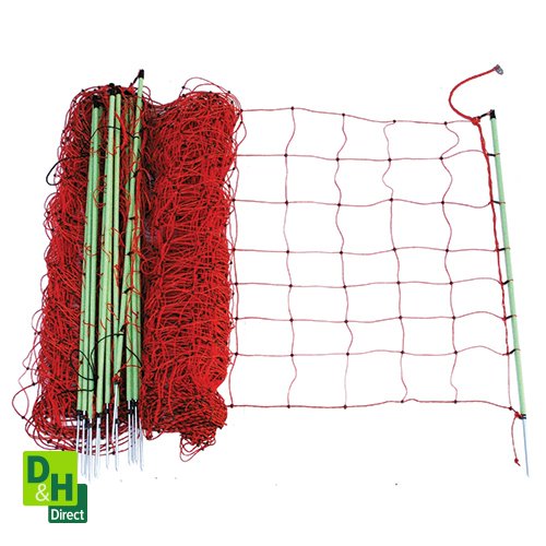 Sheep Net Orange 90cm x 50m - D&H Direct