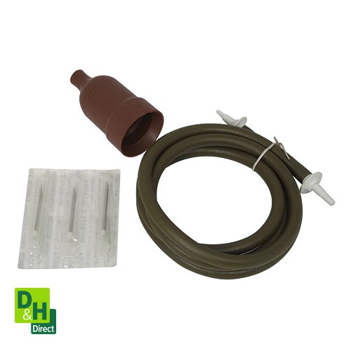 Flutter Valve & Needle 13g x 1.5" - D&H Direct