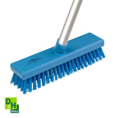 Stiff PVC Broom Complete Kit 12" - D&H Direct