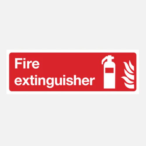 Fire Extinguisher Sign - D&H Direct
