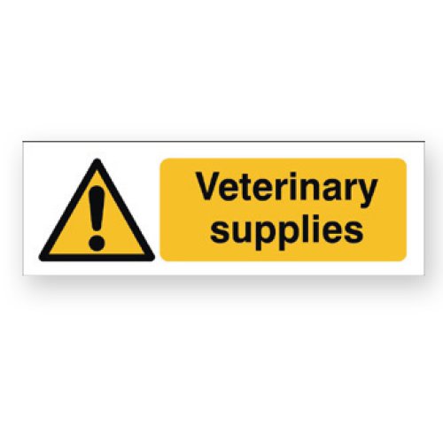 Veterinary Supplies Sign - D&H Direct